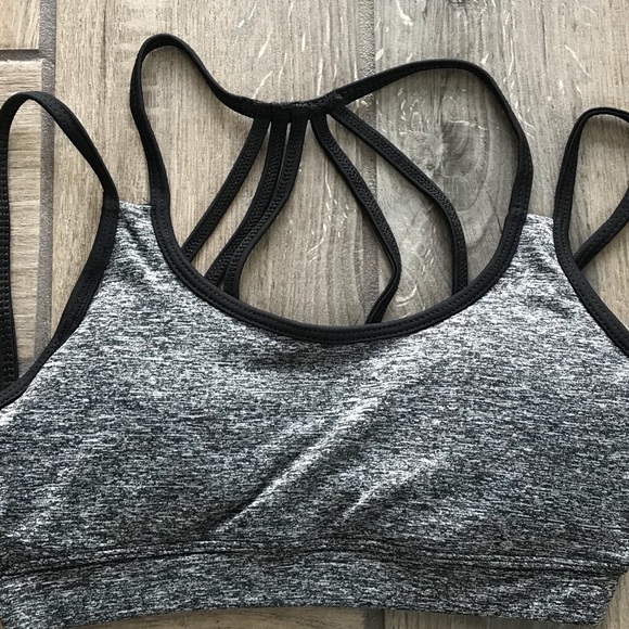therapy | Tops | Spacedye Strappy Sports Bra | Poshmark